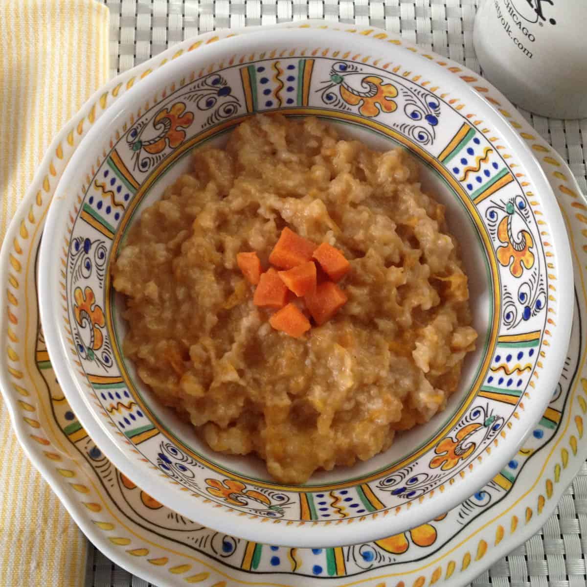 Sweet Potato Oatmeal in the Slow Cooker - Danas Table