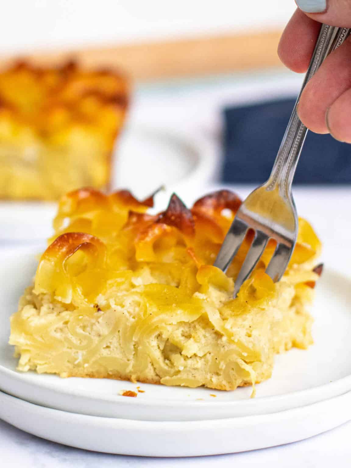 Sweet Noodle Kugel (parve / pareve) - Danas Table