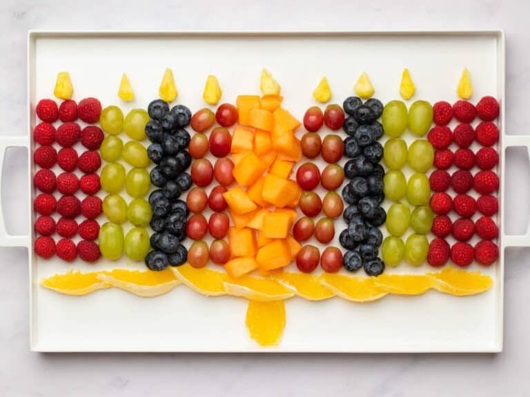 7 Fun Hanukah Appetizers: Edible Menorahs, Dreidels, & Star of David ...