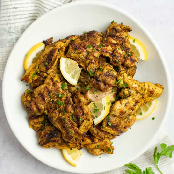 Pargiot (Grilled Israeli Chicken Thighs) - Danas Table