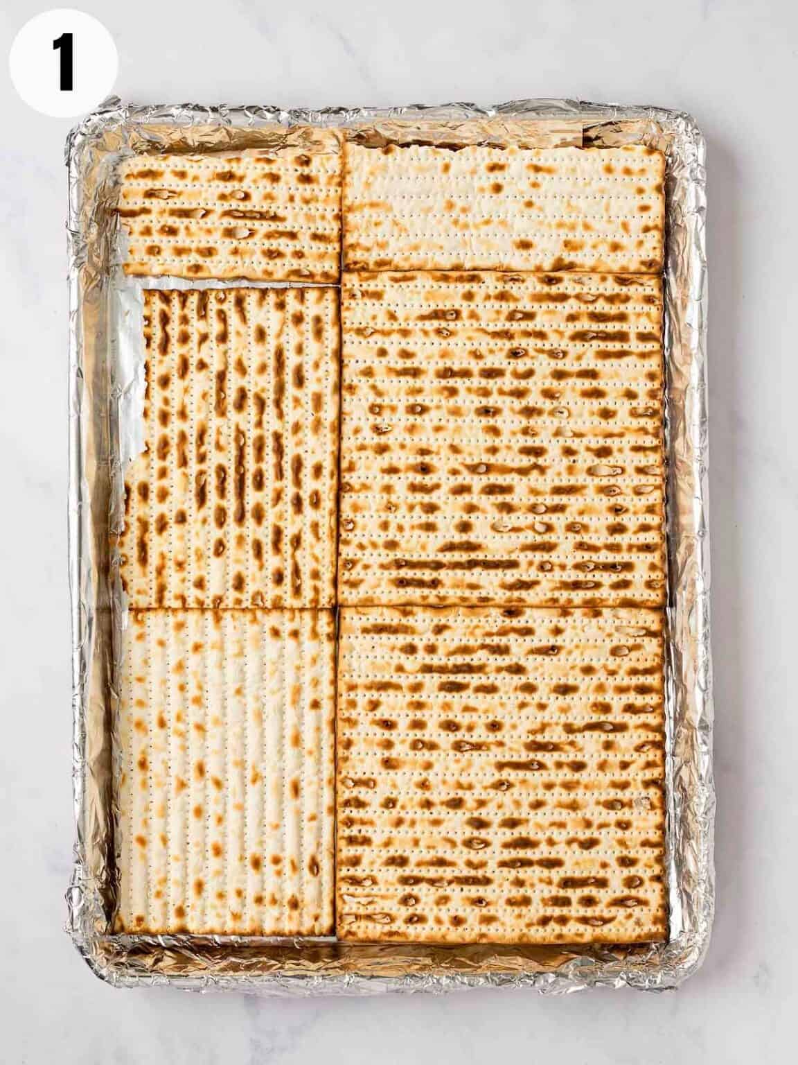 Chocolate Covered Toffee Matzo Crack - Danas Table