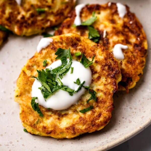 Italian Zucchini Latkes - Danas Table