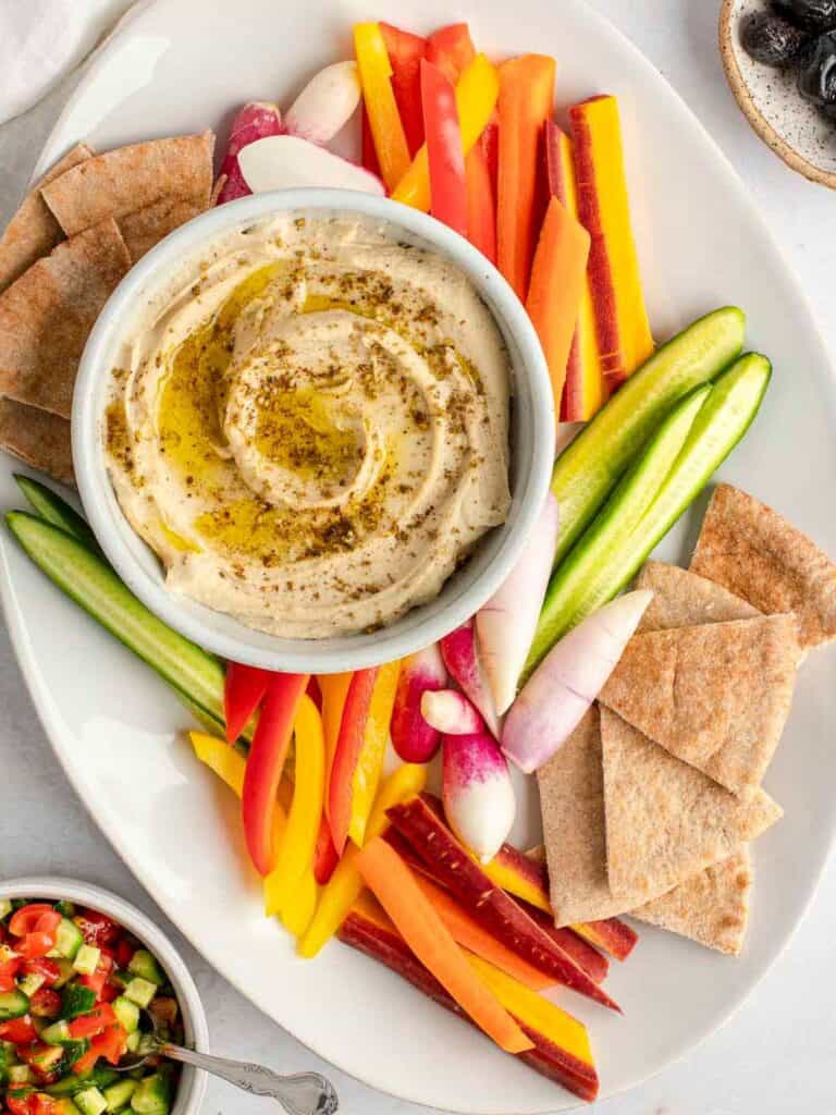 Homemade Hummus (Smooth and Creamy) - Danas Table